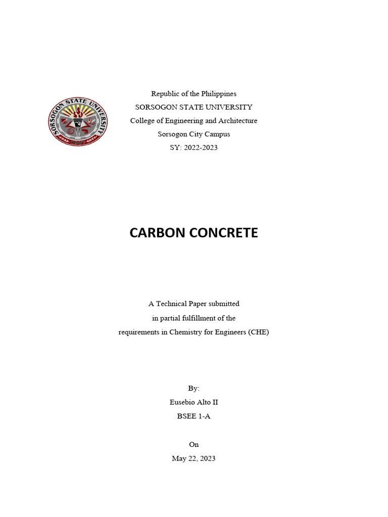 Technical Paper | PDF | Concrete | Building Materials
