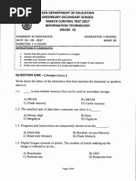 N4 Computer Practice TEST 1 | PDF | Computer File | Word Processor