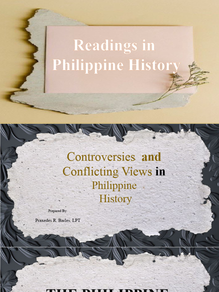 Historical Controversies | PDF | Philippines