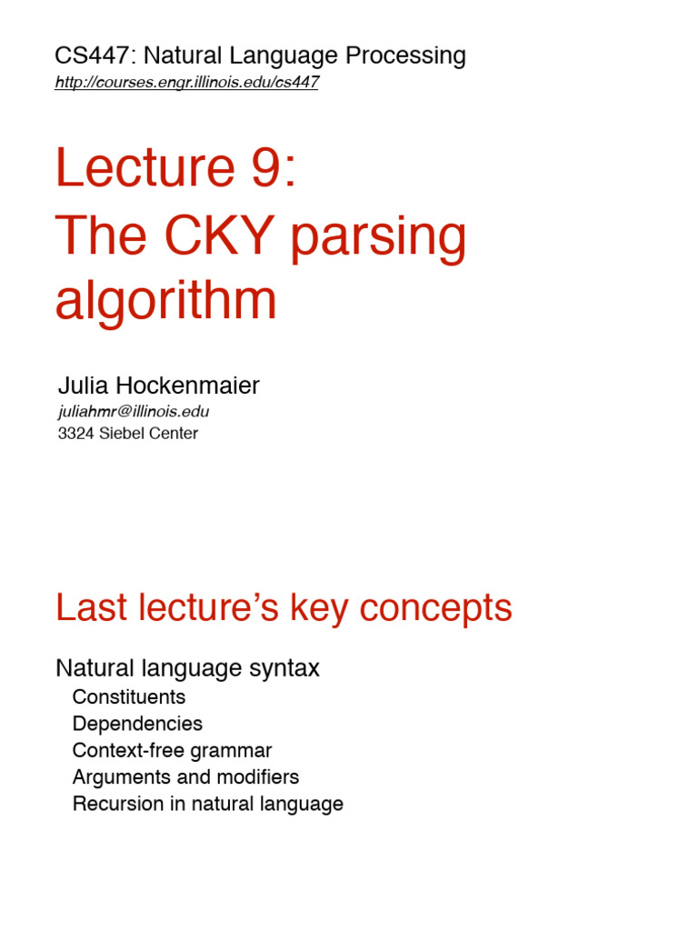 Lecture 09 | PDF | Syntax (Logic) | Mathematical Logic