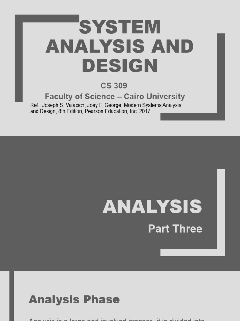 System Analysis and Design 6 | PDF | Computing | Systems Science