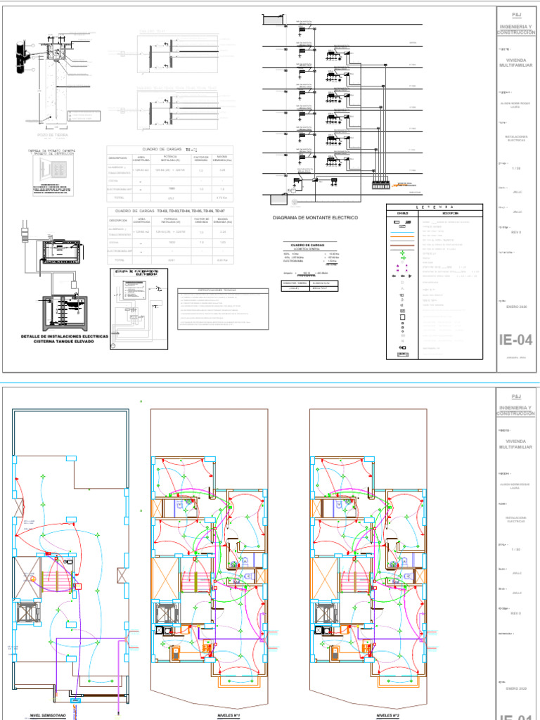 Planos de Instalacion Electrica | PDF
