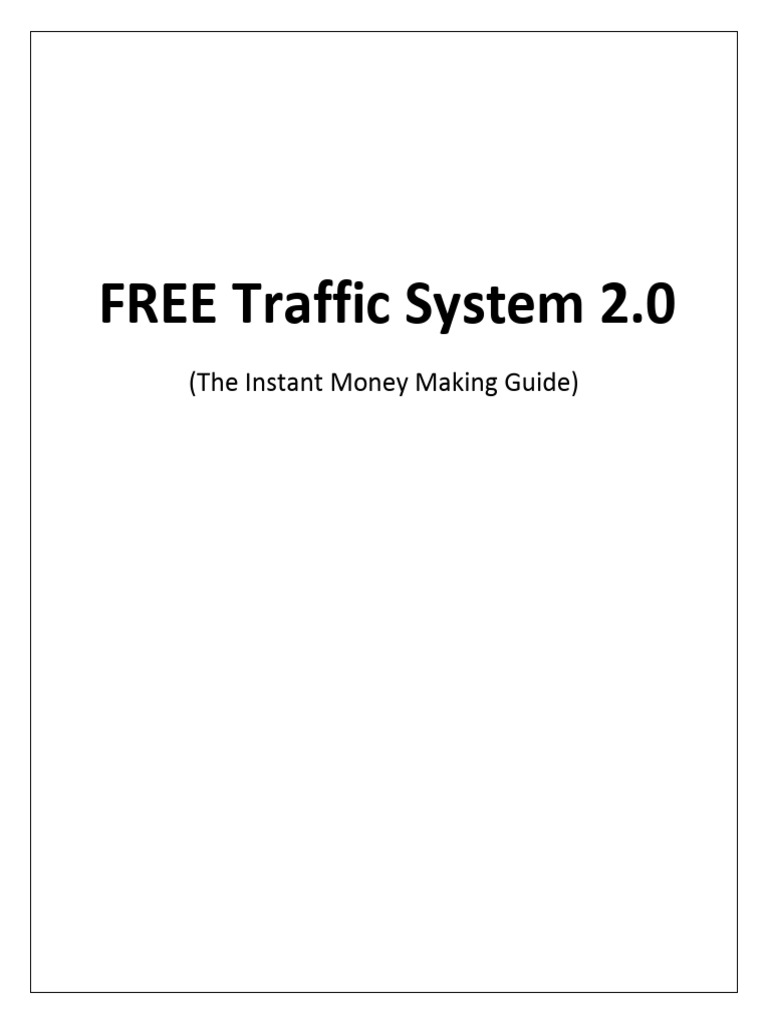 Super Free Traffic System 2.0 | PDF | Search Engine Optimization