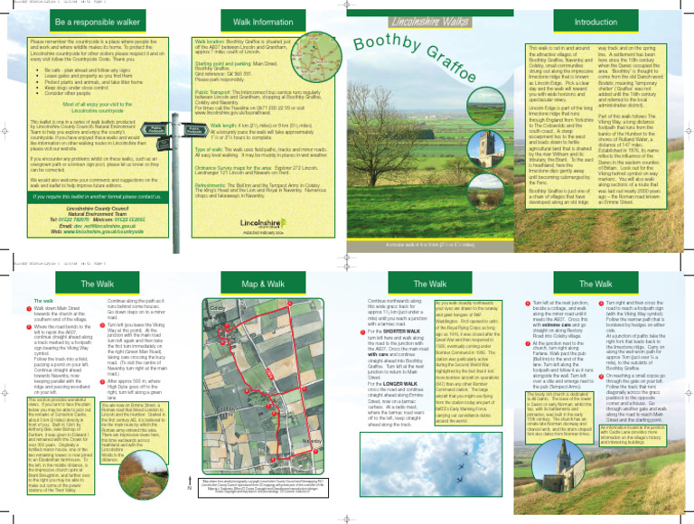 Boothby Graffoe Walk Leafletv2 | PDF