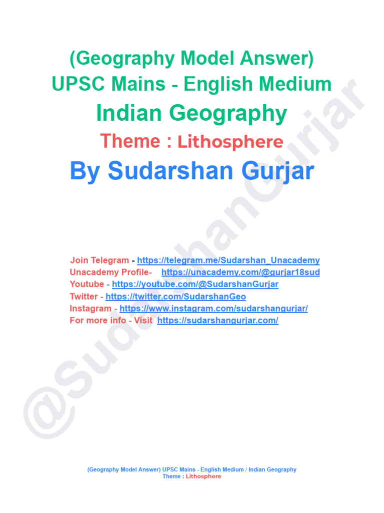 Lithosphere | PDF | Plate Tectonics | Volcano