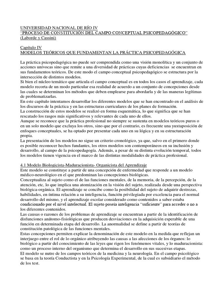Autor Desconocido - Proceso de Constitución Del Campo Conceptual ...