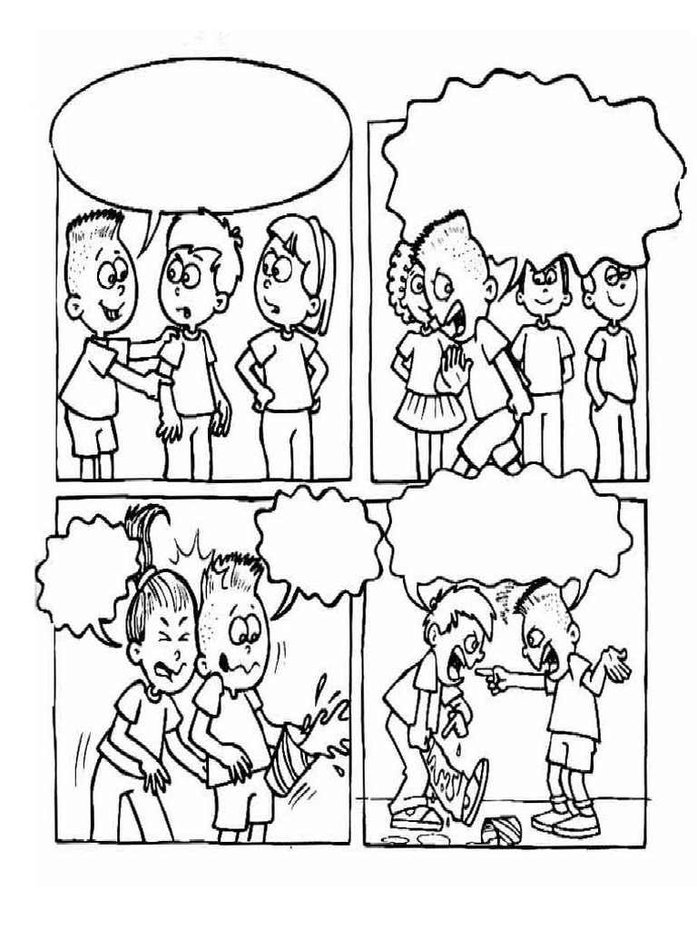 Historia Em Quadrinho Para Produzir | PDF