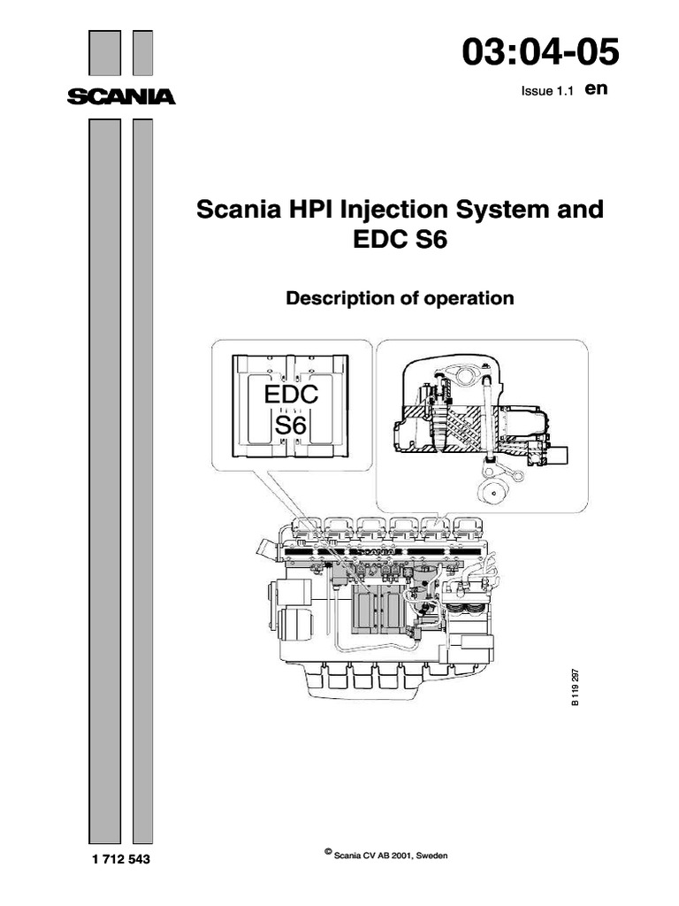 Scania HPI Injection System and Scania HPI Injection System and Edc S6 ...