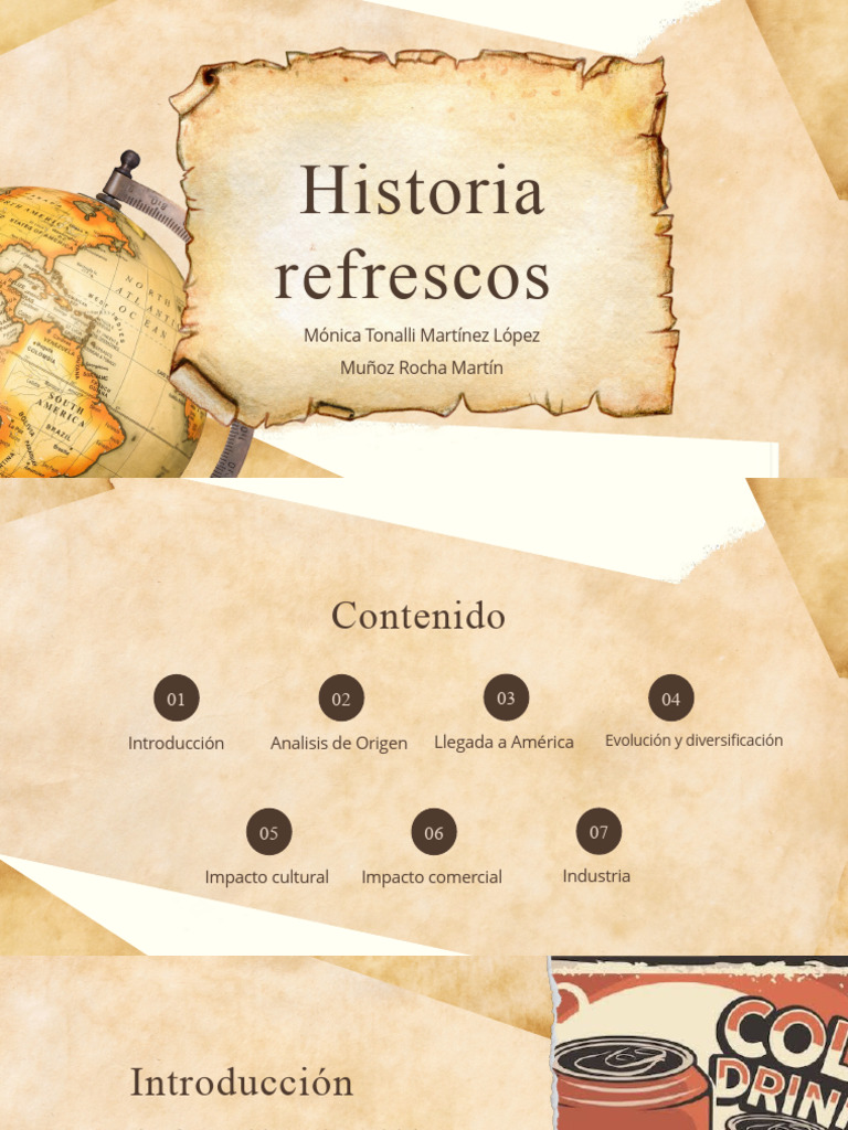 Historia de Los Refrescos | PDF | Refresco | Coca Cola
