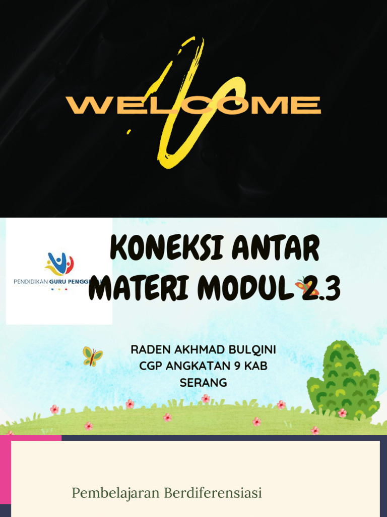 KONEKSI ANTAR MATERI MODUL 2.3 - Compressed | PDF