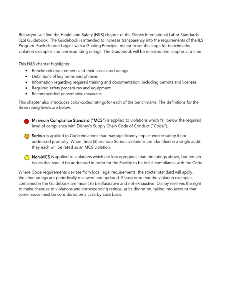 ILS Guidebook Health Safety | Download Free PDF | Occupational Safety ...