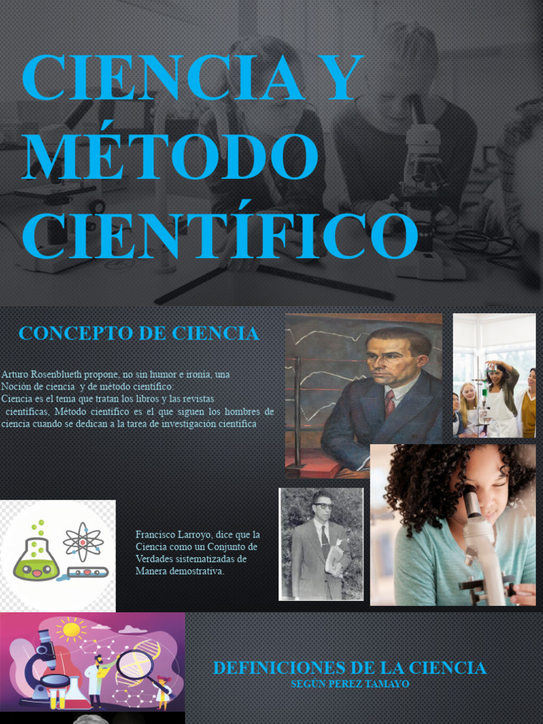 Ciencia y Método Científico Presentacion | PDF | Método científico ...