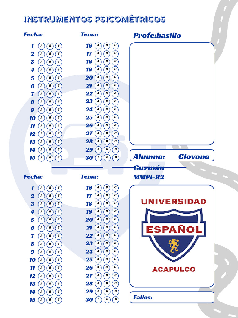 Tarea 4 Test MMPI Y 16PF | PDF | Validez (Estadísticas) | Inteligencia