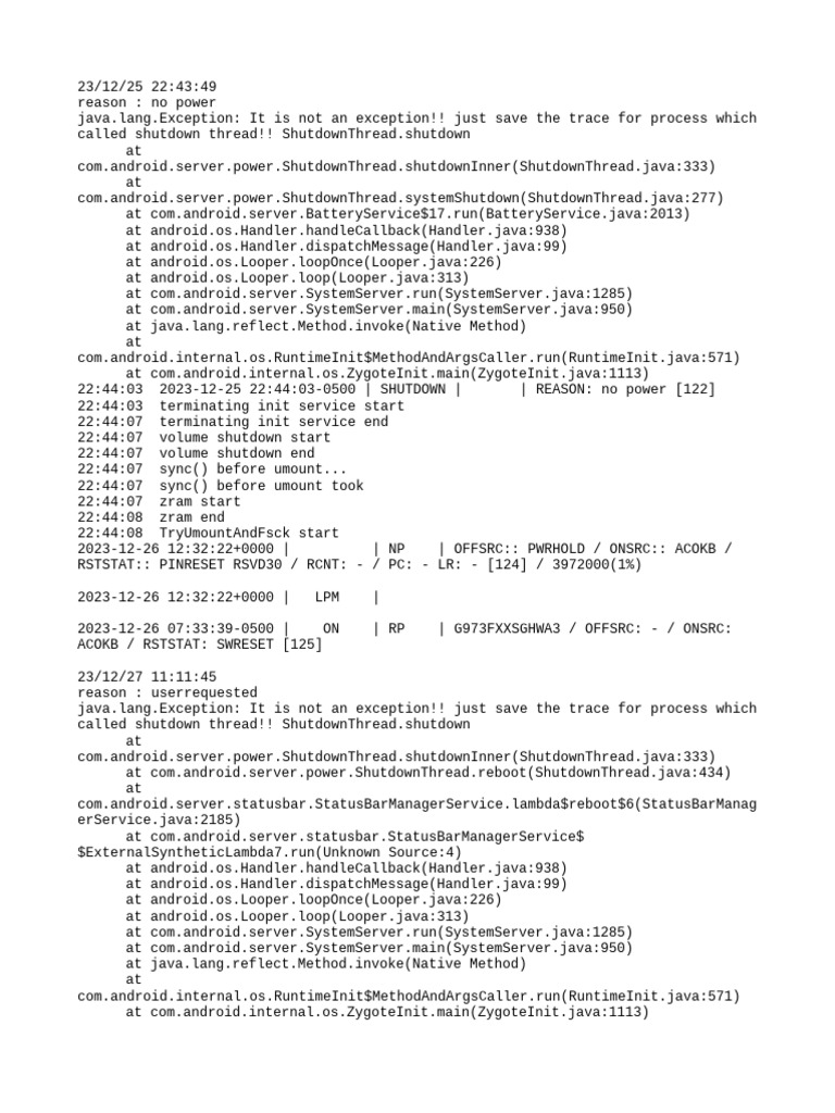 Power Off | PDF | Java (Programming Language) | Oracle Corporation