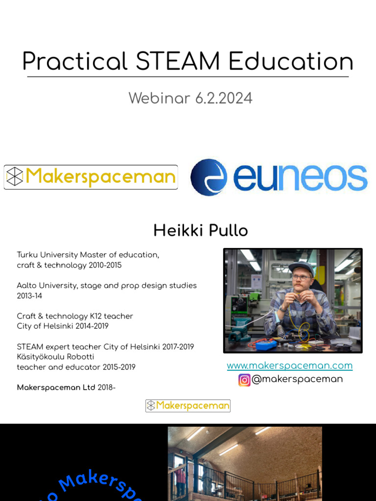 Practical STEAM - WEBINAR 060224 - Shared Document | PDF | Computing