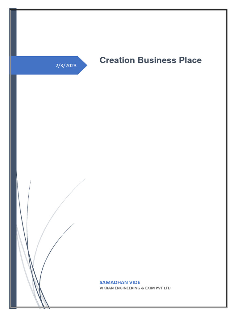 SAP S/4 HANA Business Place Setup Guide | PDF | Sap Se | Business