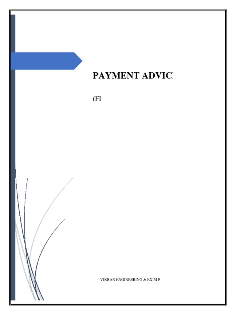 PAYMENT ADVICE (PA) MODULE AUTHORIZATION | PDF | Computing | Software