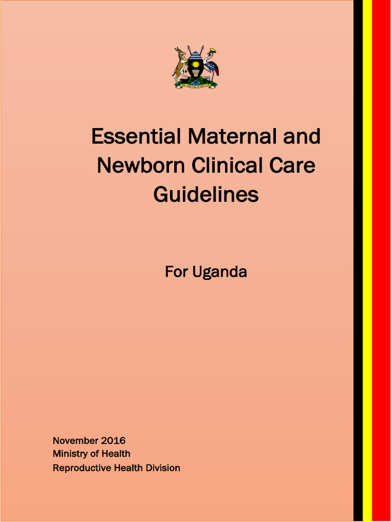 Essential Maternal & Neonatal Care Clinical Guidelines - 2016 Fully ...
