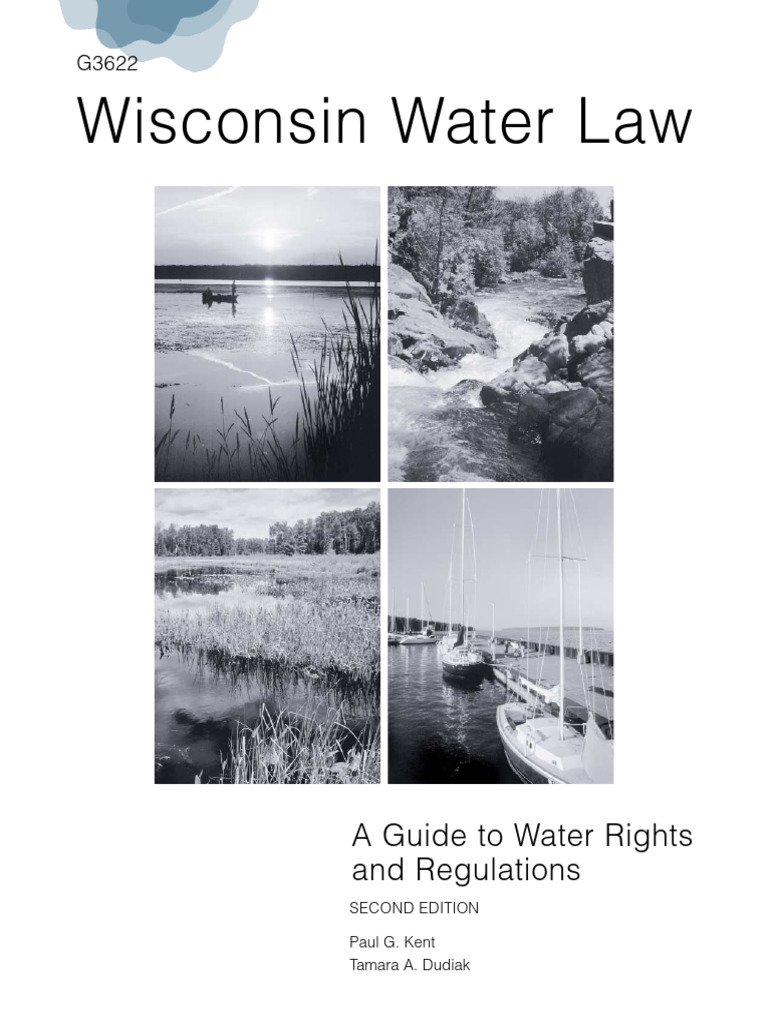 Wisconsin Water Law-Edition2-G3622 | PDF | Stream | Stormwater