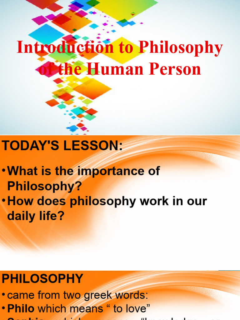Introduction to Philosophy Basics | PDF | Science & Mathematics ...