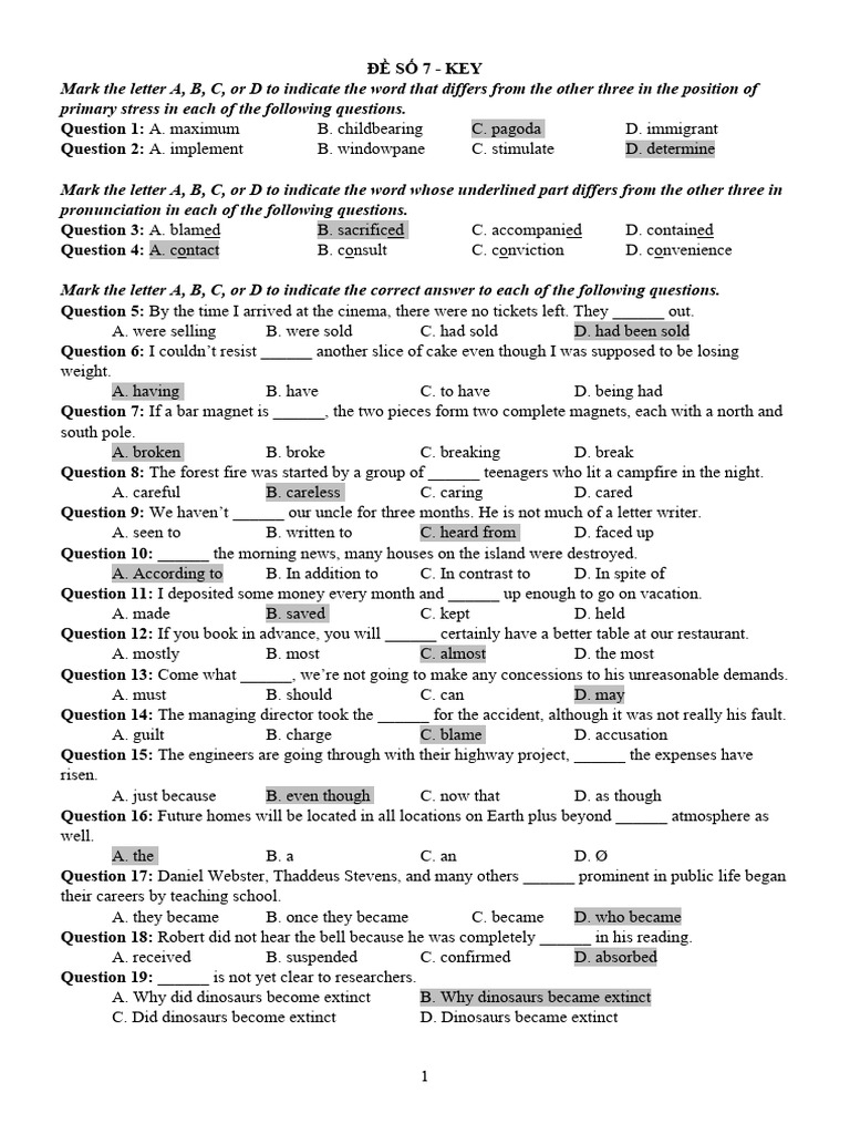 Impact of Underlined Words in Passage | PDF | Atmosphere Of Earth ...
