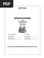 CCT-3300 Series Conductivity (TDS) Controller | PDF | Power Supply | Alternating Current