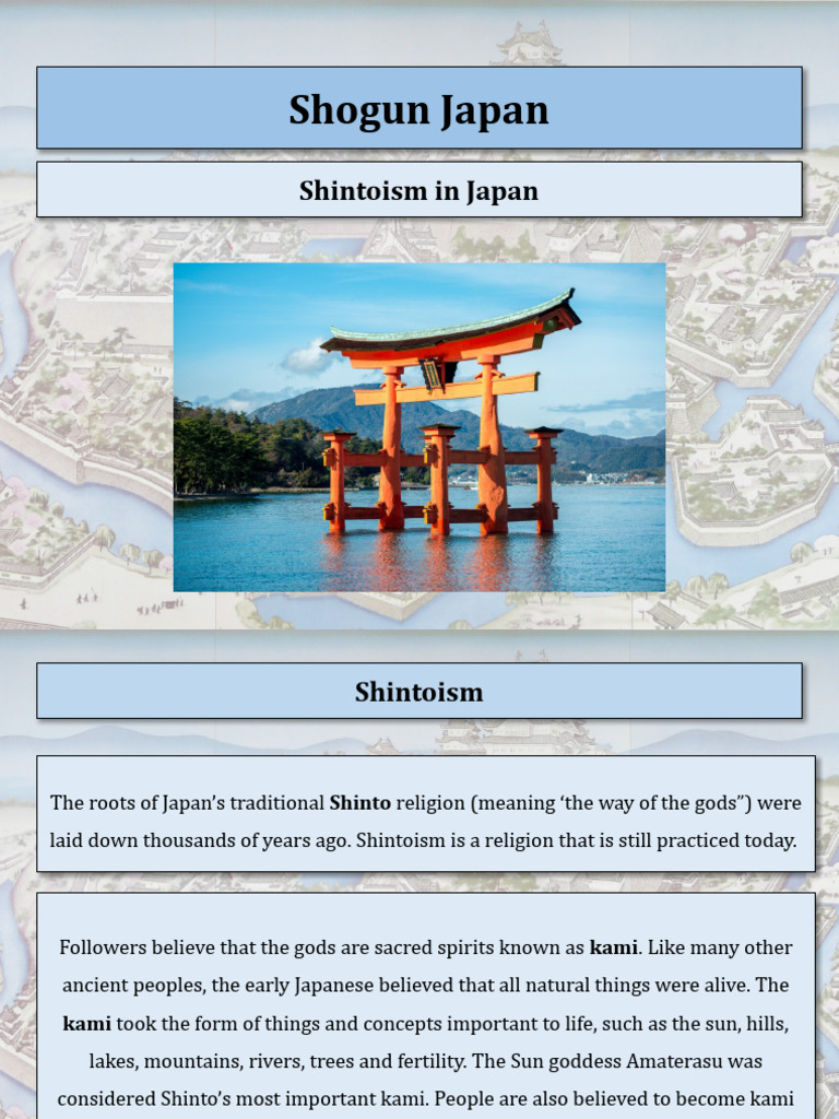Shintoism: Beliefs and Kami in Japan | PDF | Social Science | Religion ...