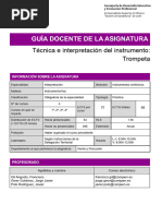 Vincent Cichowicz - Trumpet Flow Studies | PDF