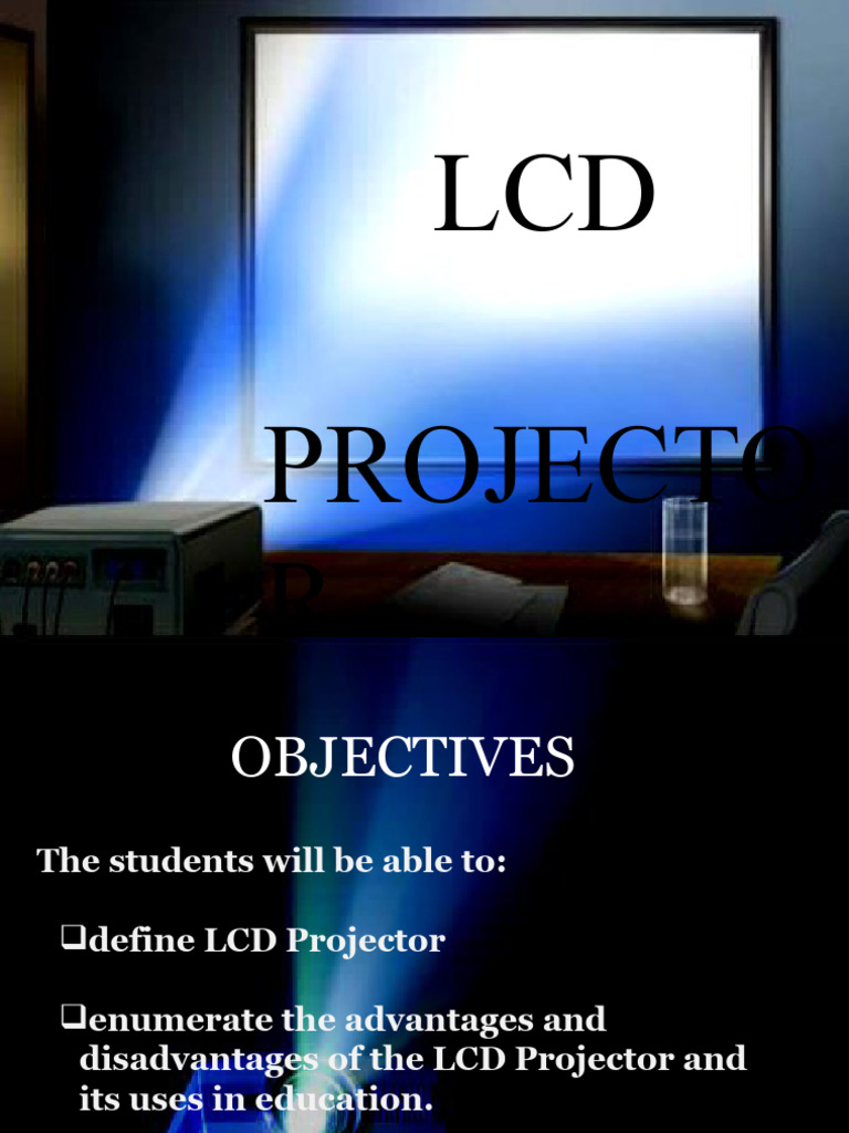 LCD Projector.. | PDF