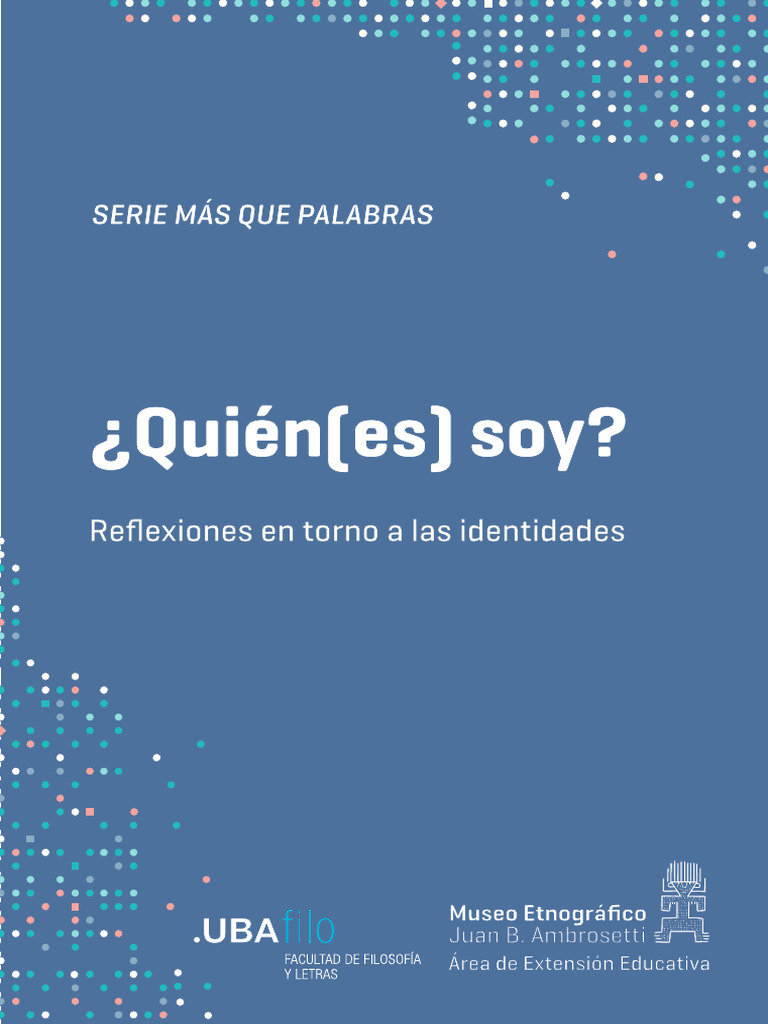 Quien Soy Pdf Género Estudios De Género