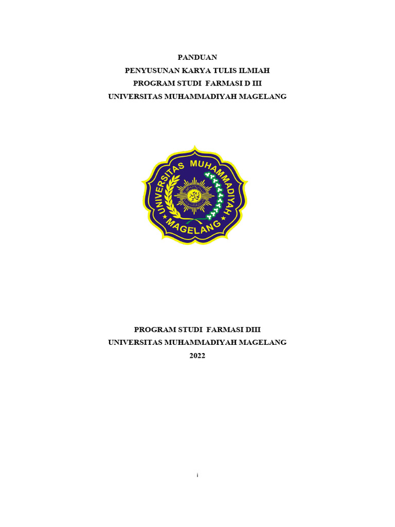 Panduan Kti 2022 | PDF