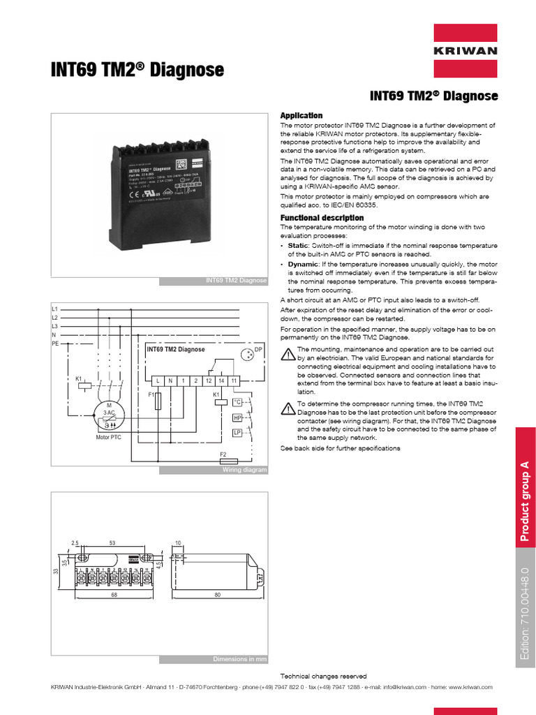 A263 - INT69 TM2 - Diagnose - 71000448 - 0 | PDF | Electrical ...