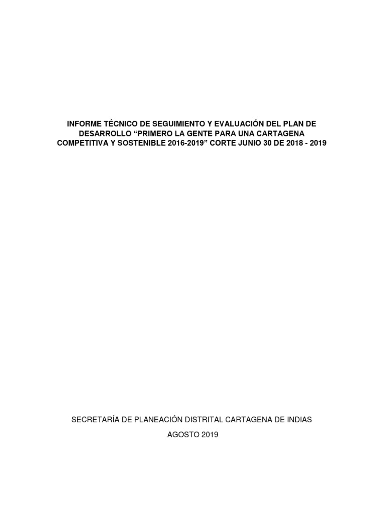Evaluacion Educacion Cartagena | PDF | Planificación | Educación más alta