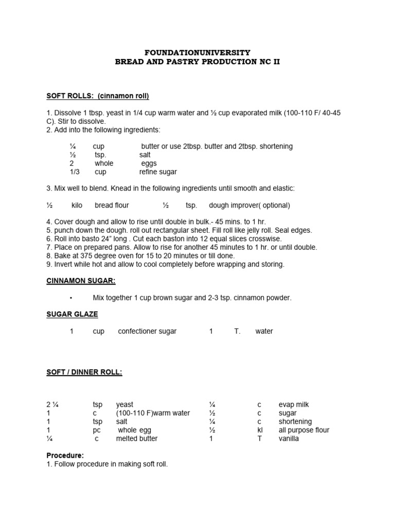 BREADS | PDF | Breads | Dough