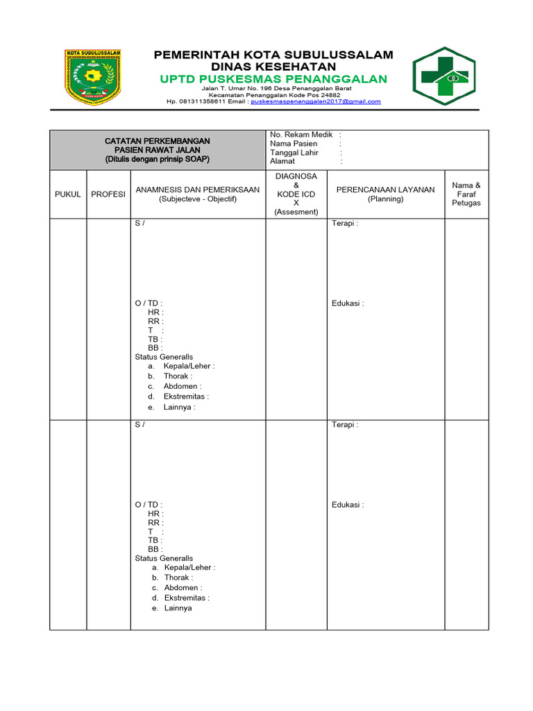 CPPT Rujuk Balik | PDF