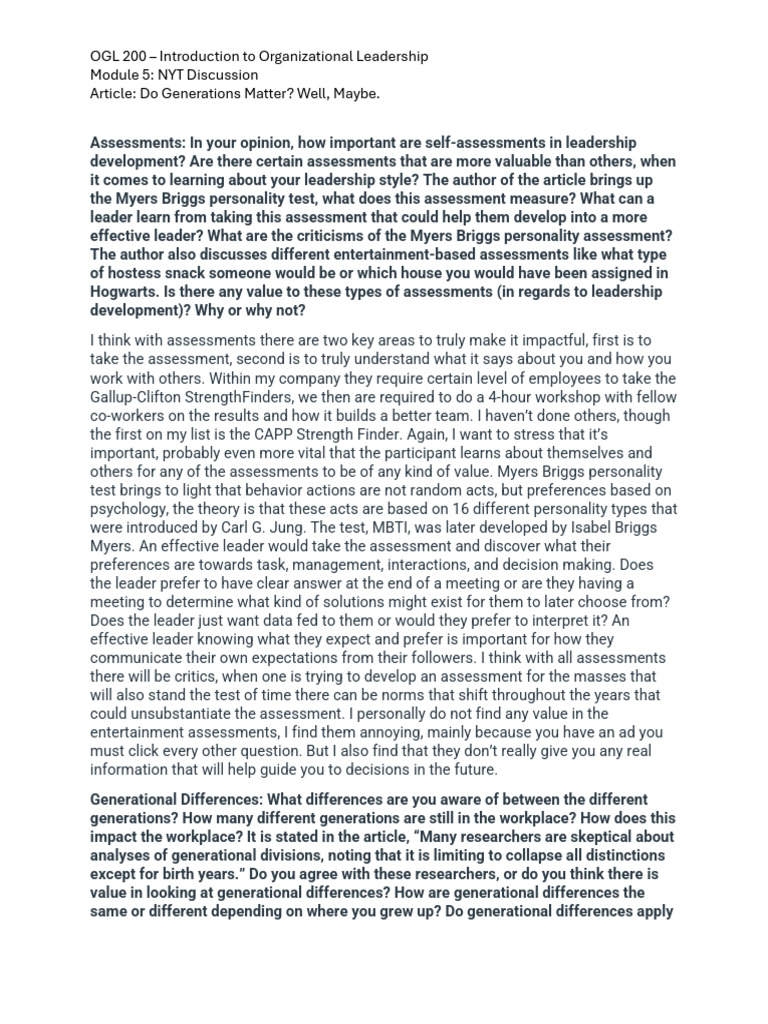 Artifact - Diversity and Inclusion | PDF | Leadership | Psychology