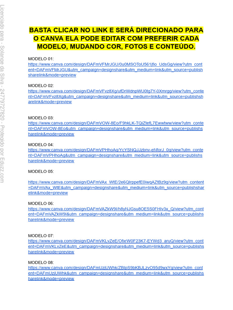 30 Modelos de e Books Editaveis | PDF