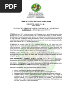 Barangay Resolution BHRAC | PDF | Human Rights | Rule Of Law