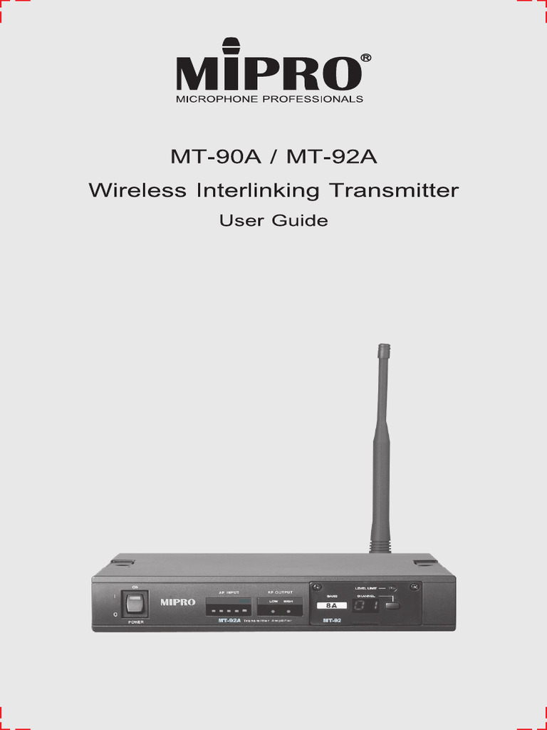 MT-90A 92A Guide 2021 en | PDF