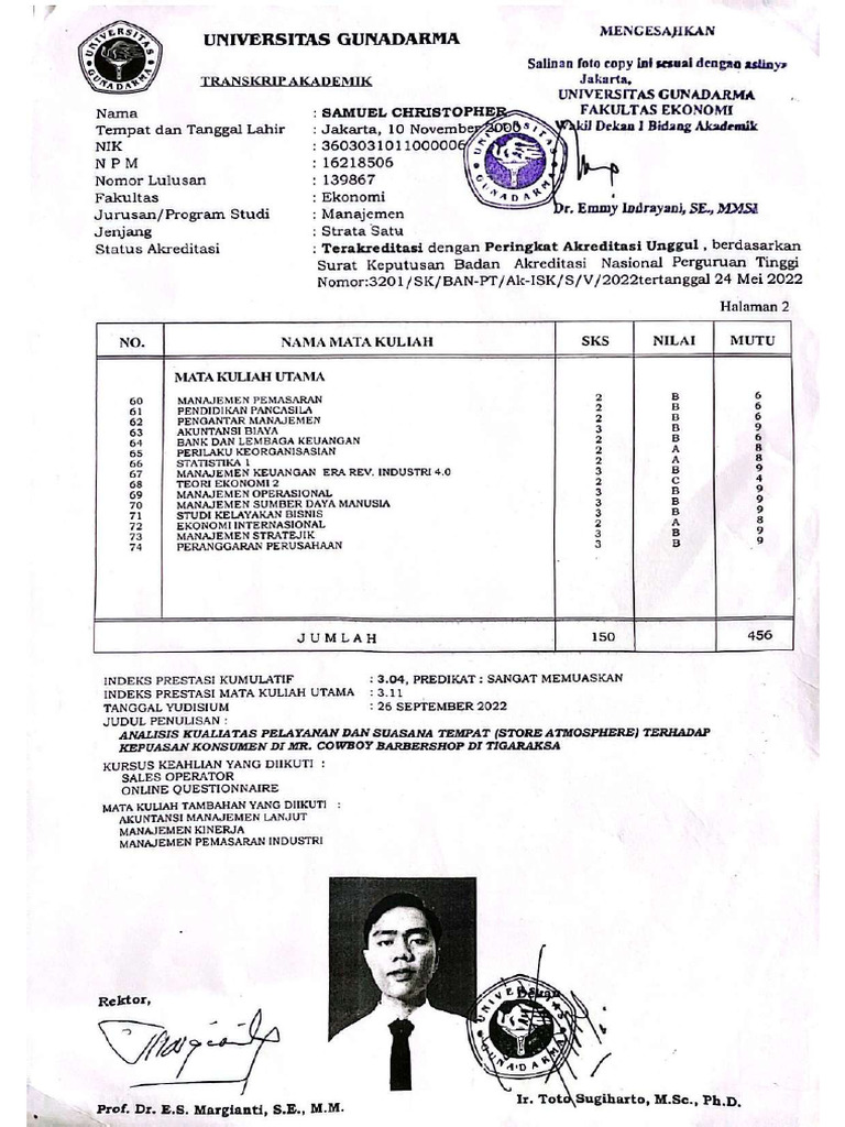 CV LAMARAN SAMUEL-1 - Compressed | PDF