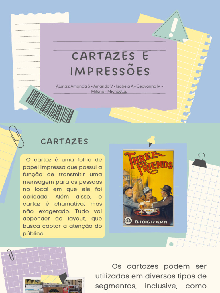 Cartazes e Impressões: Guia Completo | PDF | Impressão | Publicidade