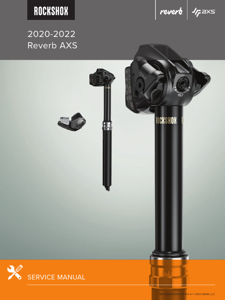2020 2022 Reverb Axs Service Manual English | PDF | Manufactured Goods