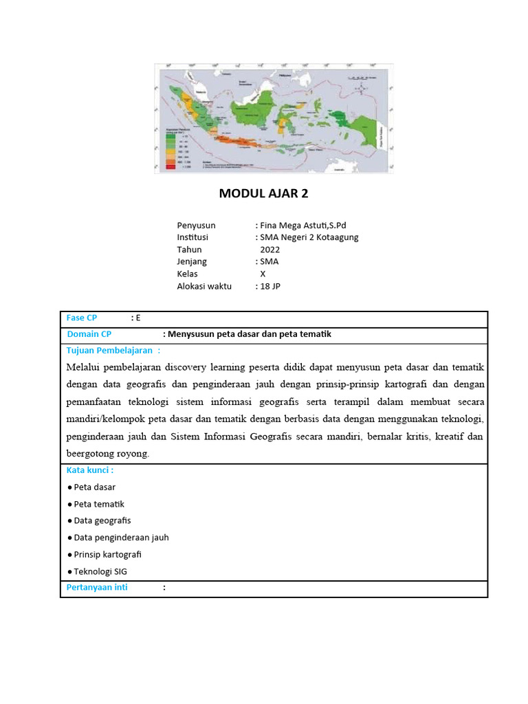 Ikm Modul Ajar 2 | PDF | Seni