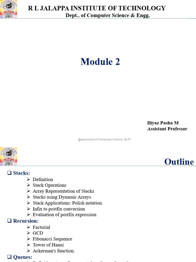 Module 2 DS | Download Free PDF | Queue (Abstract Data Type) | Mathematics