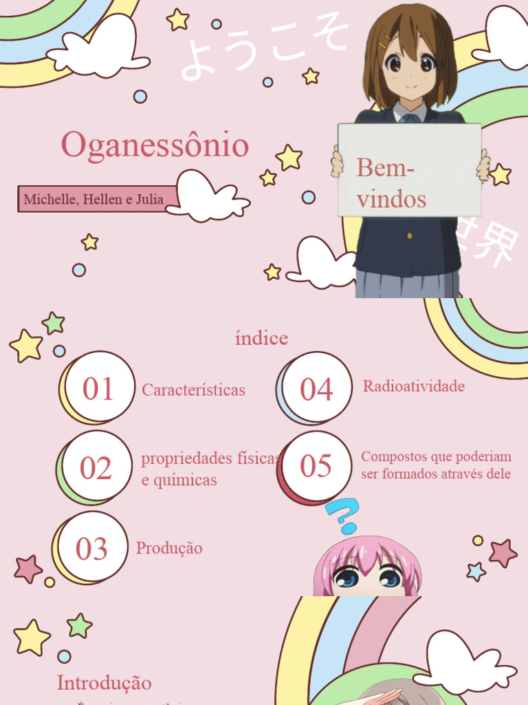 Chibi Anime Characters For Pre-K by Slidesgo | PDF | Radioatividade ...