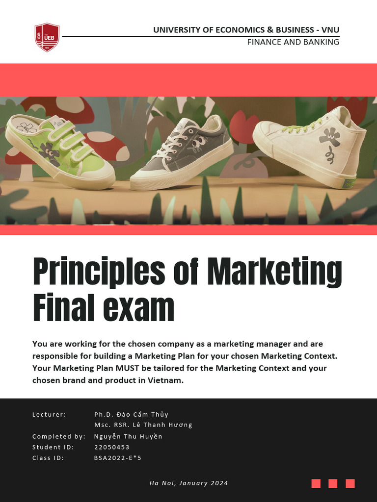 Principles of Marketing Final Exam: Finance and Banking | PDF | Brand ...