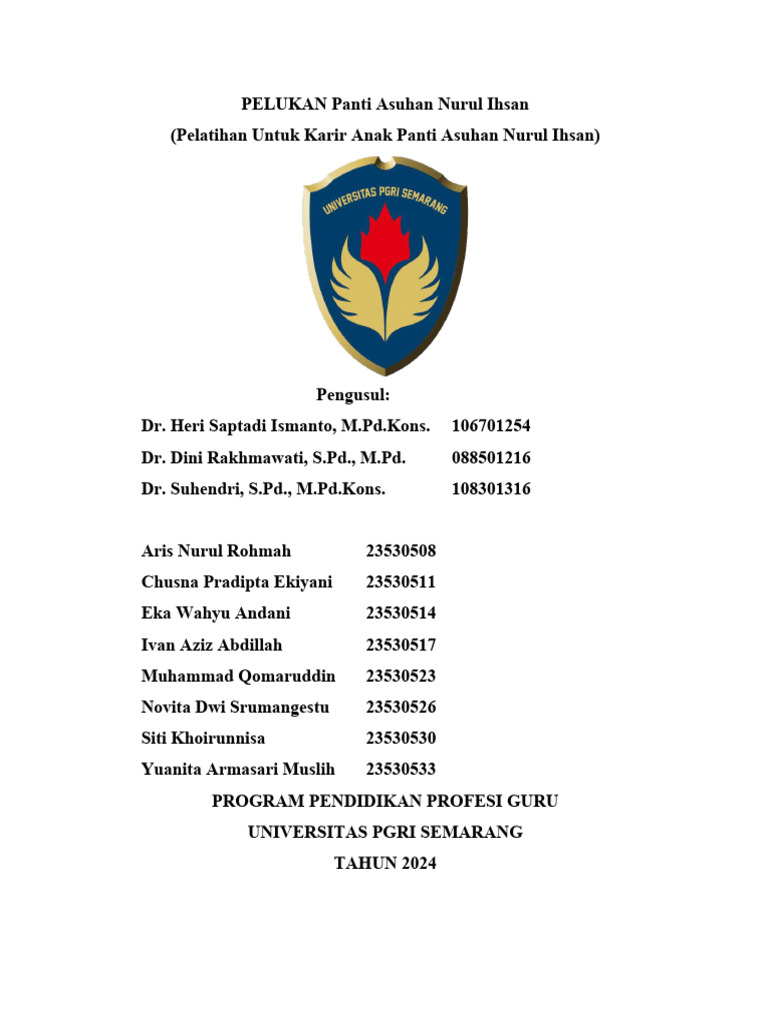 Proposal Projek Kepemimpinan | PDF