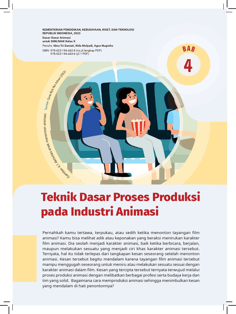 Book ANM 4 Teknik Dasar Proses Produksi Pada Industri Animasi | PDF