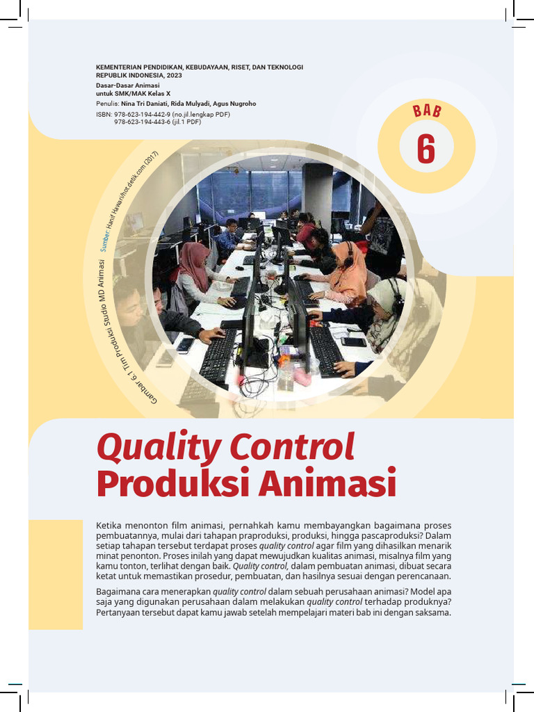 Book ANM 6 Quality Control Produksi Animasi | PDF | Pengelolaan ...