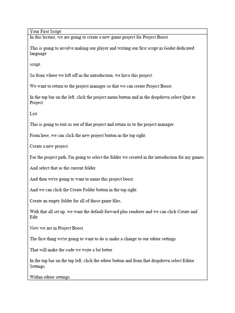 Godot Game Project Boost | PDF | Variable (Computer Science) | Function ...